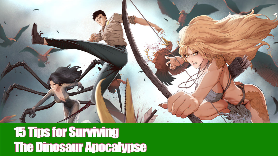 Top 15 Tips for Surviving The Dinosaur Apocalypse – Author Michael-Scott Earle | Book Store