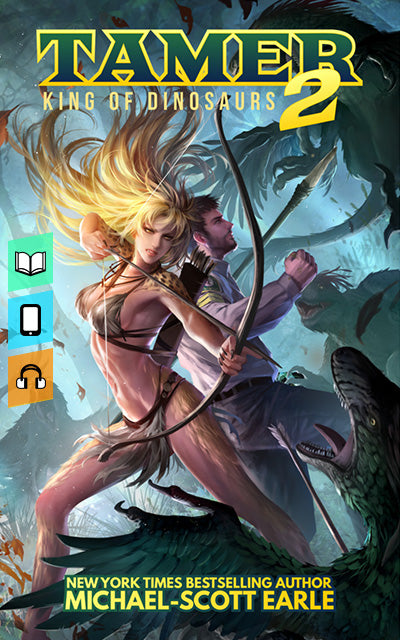 Tamer: King of Dinosaurs - book.2 – Author Michael-Scott Earle | Book Store