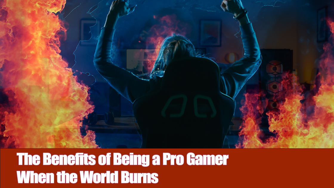 The Benefits of Being a Pro Gamer When the World Burns – Author Michael ...