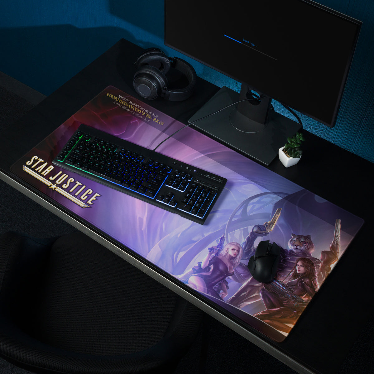 Gaming mouse pad - Star Justice: Commanders of the Stars – Author ...